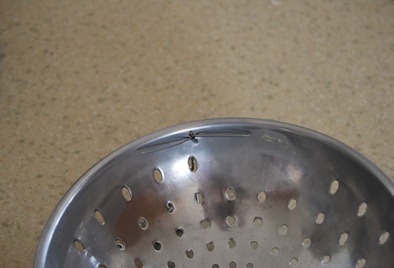 Strainer Hanging Planter - Crap I've Made